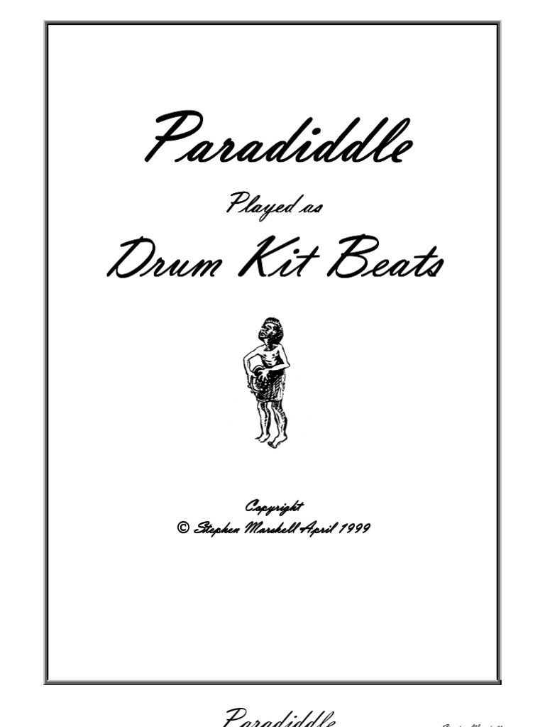 Drums - para Diddles As Drum Kit Beats | PDF