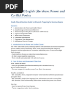 AQA Power and Conflict Past Papers | PDF