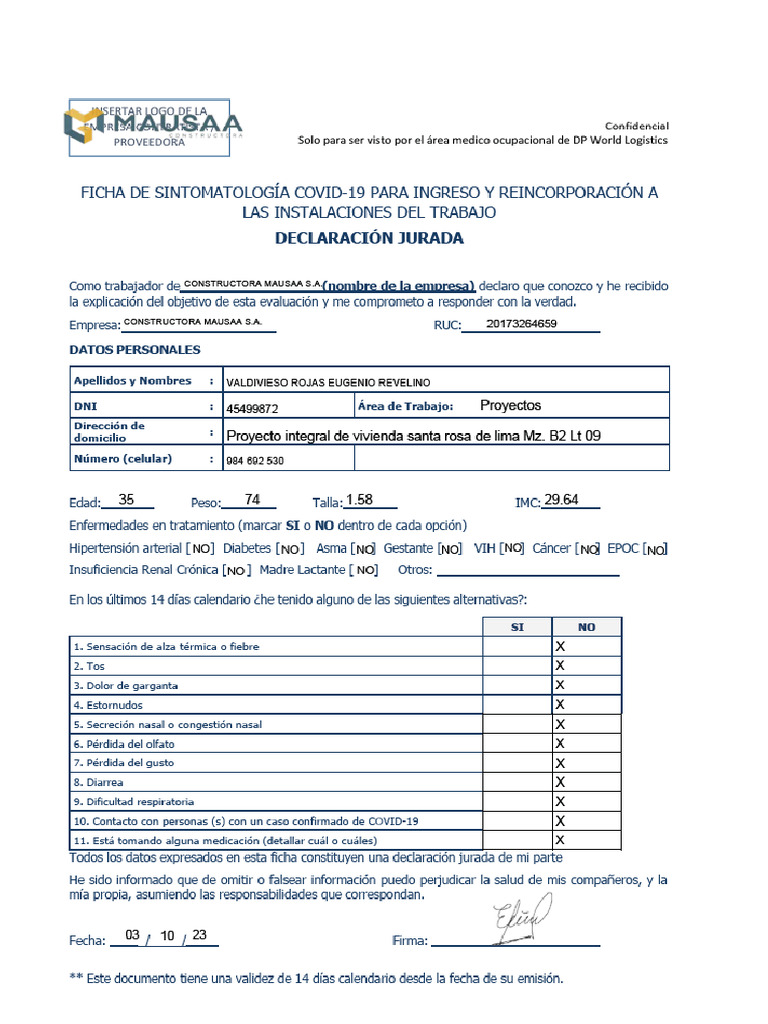 3- PS02-R187,Ficha de sintomatología COVID-19 para ingreso y ...