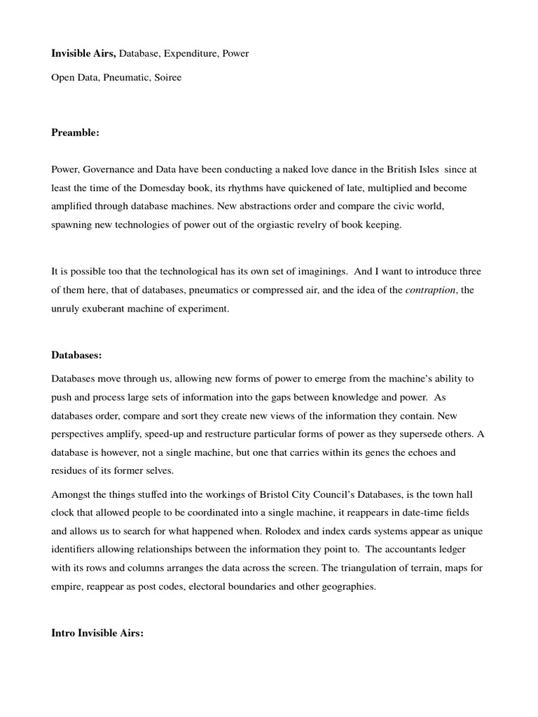 Invisible Notes Data Viz | PDF | Databases