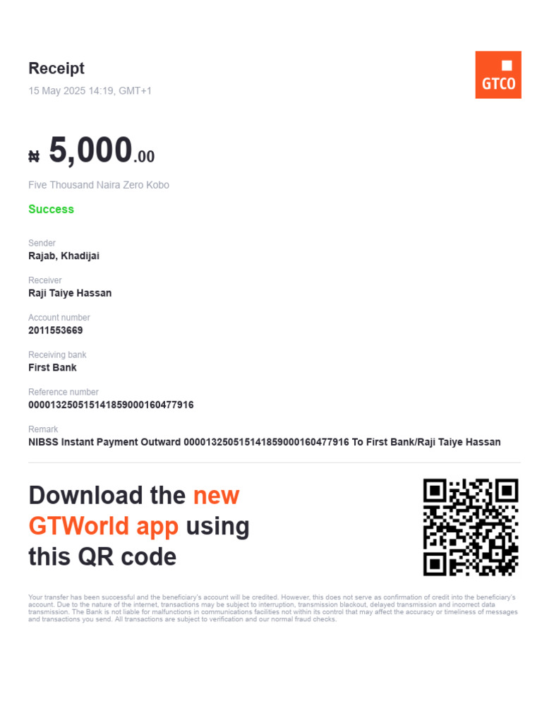 Receipt 29922627720277440783 | PDF