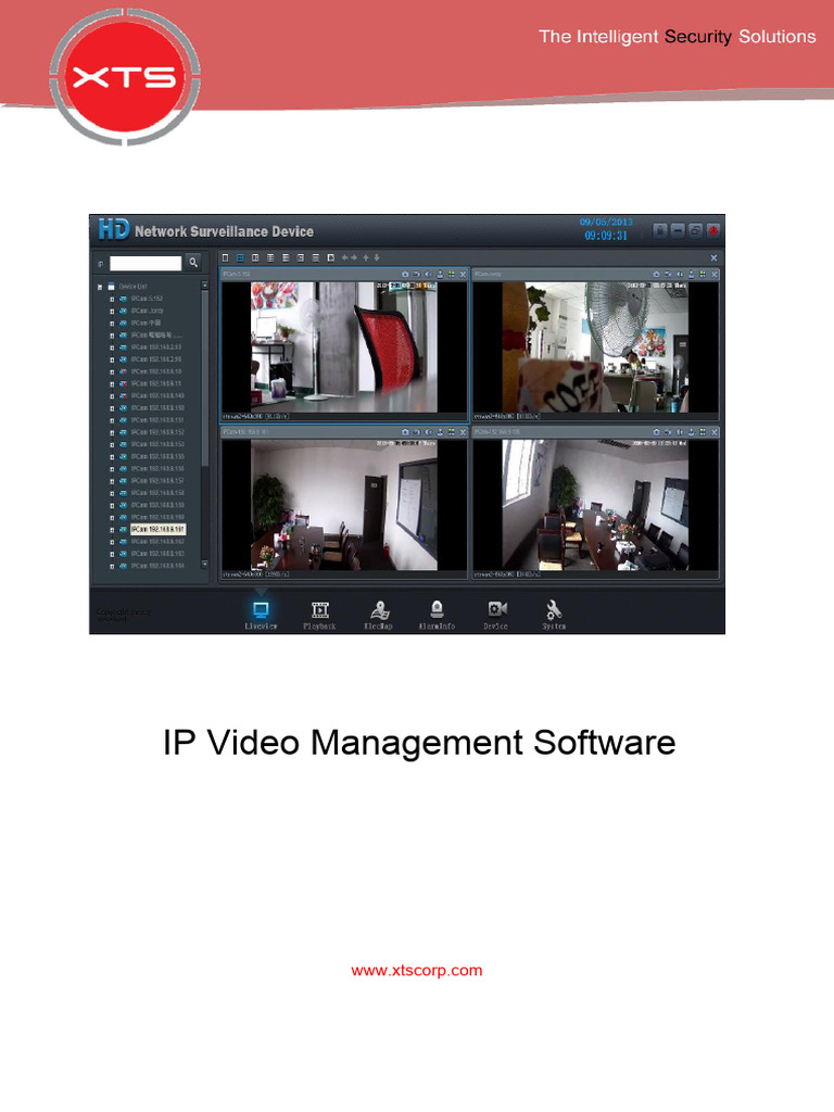 IPVMS - Client Operating Instructions V1.0 (English Version) | PDF | Ip Address | Button (Computing)