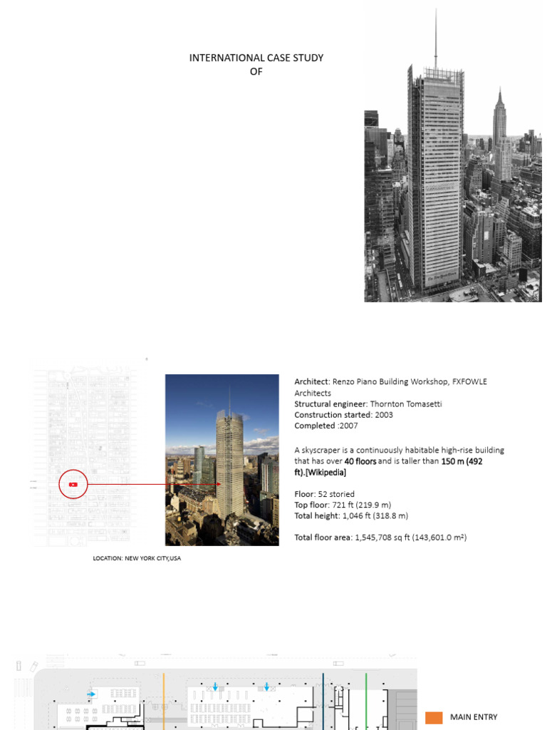New York Times Building Case Study | PDF | Beam (Structure) | Concrete