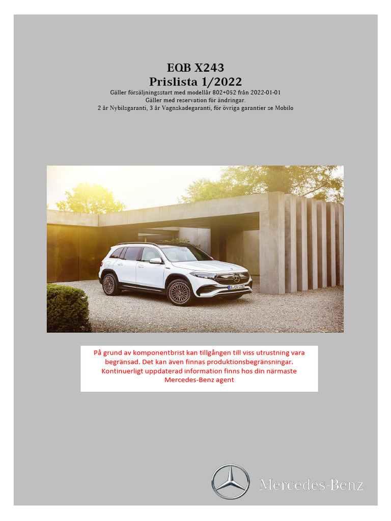 X243 - Bruttoprislista 1 - 20220101 | PDF