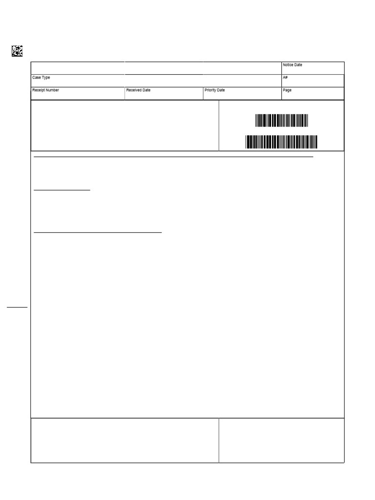 USCIS Initial Interview Notice for I-485 | PDF | United States ...