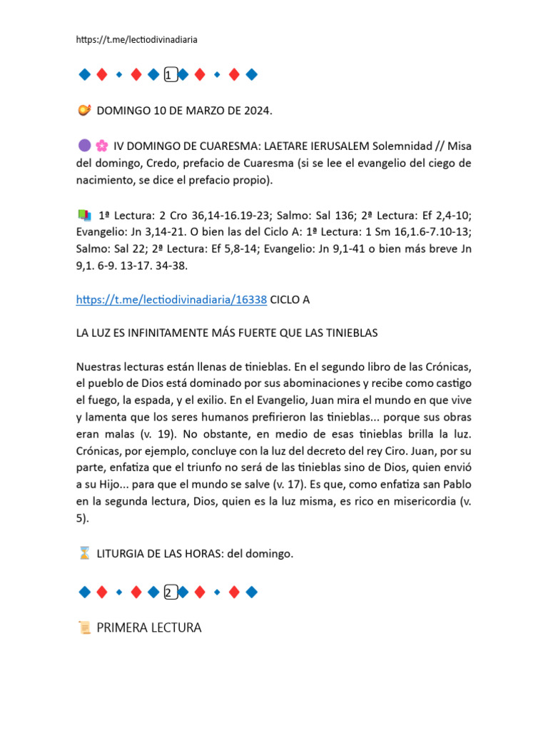 10 Mar 24 | PDF | Cristo (título) | Salvación