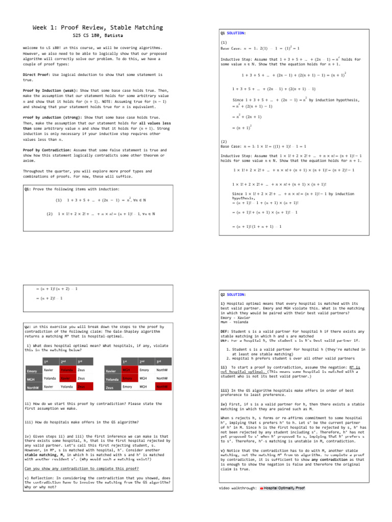 S25 CS 180 Week 1 Worksheet - S25 CS 180 Week 1 Worksheet | PDF | Metalogic | Syntax (Logic)