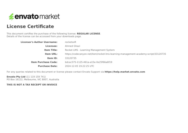 Rocket Lms Learning Management Academy Script License | PDF