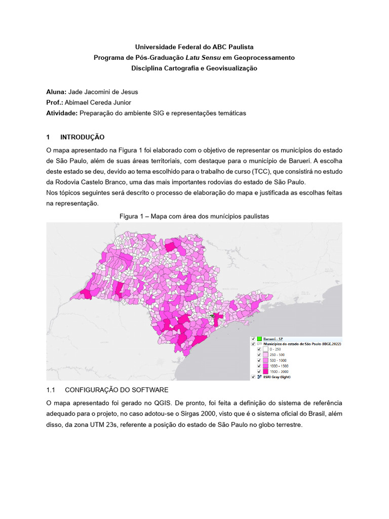 Atividade 4 - Desenvolvimento de Layout de Mapa Temático - Jade ...