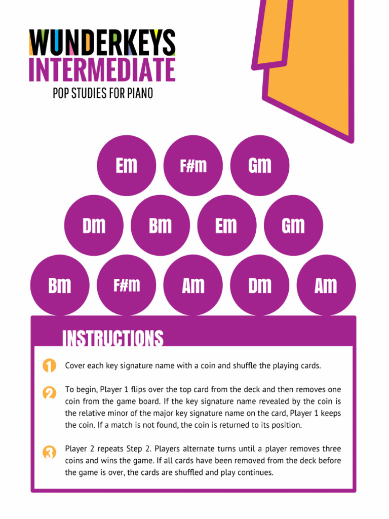 Relative Major:minor Keys GAME | PDF