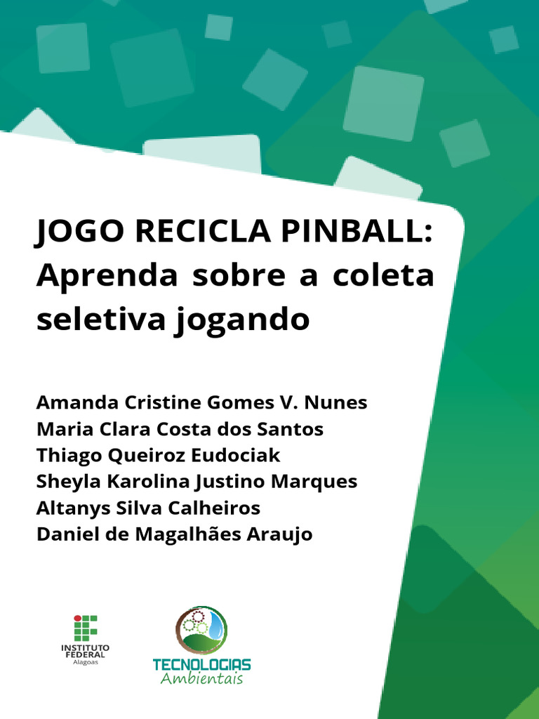 Jogo Recicla Pinball: Aprenda Coleta Seletiva | PDF | Desperdício ...