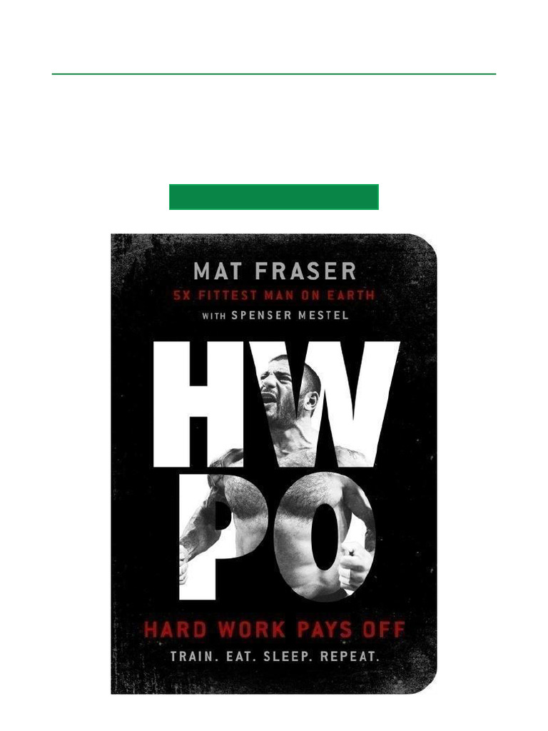 HWPO: Hard Work Pays Off Book | PDF