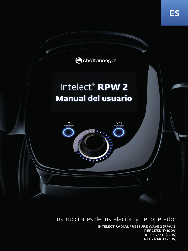 Equipo ondas de choque_Intelect_RPW2_IFU_ES_DIGITAL | PDF | Cambiar ...