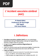 Conduite A Tenir en Cas D'avc Infirmiers | PDF | Accident vasculaire cérébral | Maladies et troubles