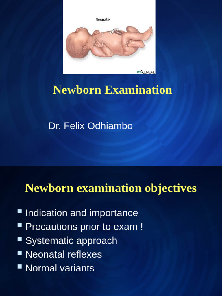 3. Newborn Examination | PDF