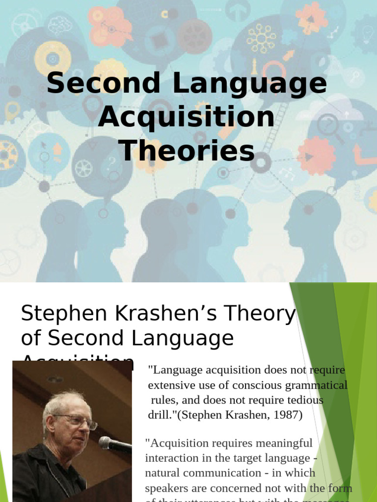 Krashens Second Language Acquisition Theories | PDF | Second Language ...