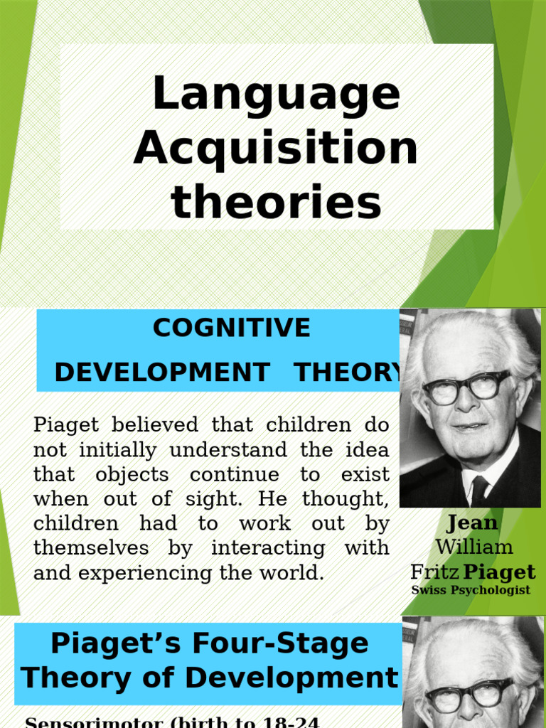 Language Acquisition Theories 2 | PDF
