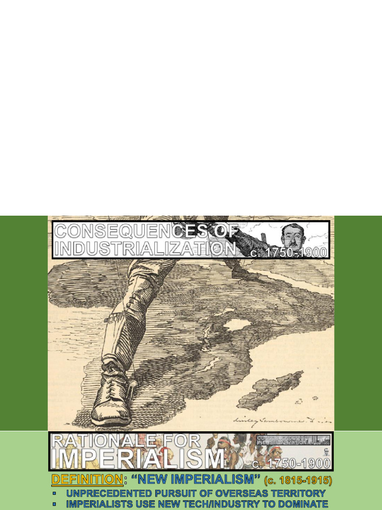 Imperialism and Where States Expand Imperialism Part 1 | PDF ...