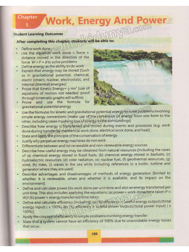 9th Physics Chapter 5 | PDF