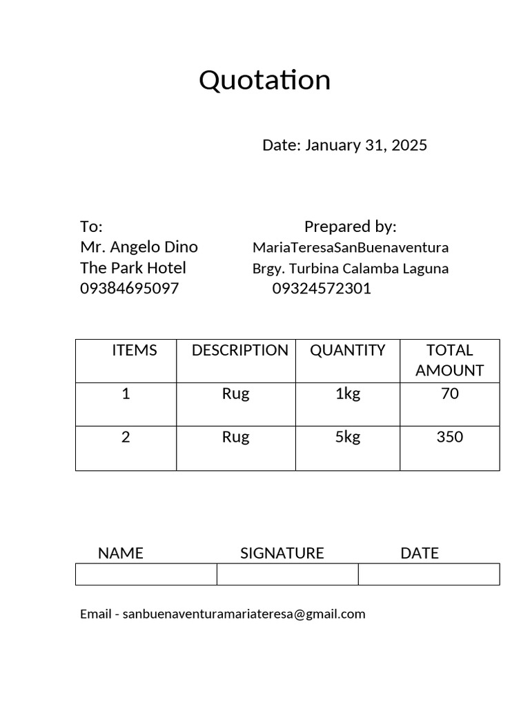 Quotation Bing | PDF