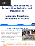 Project NOAH: Flood Hazard Mapping in PH | PDF | Hazards | Flood