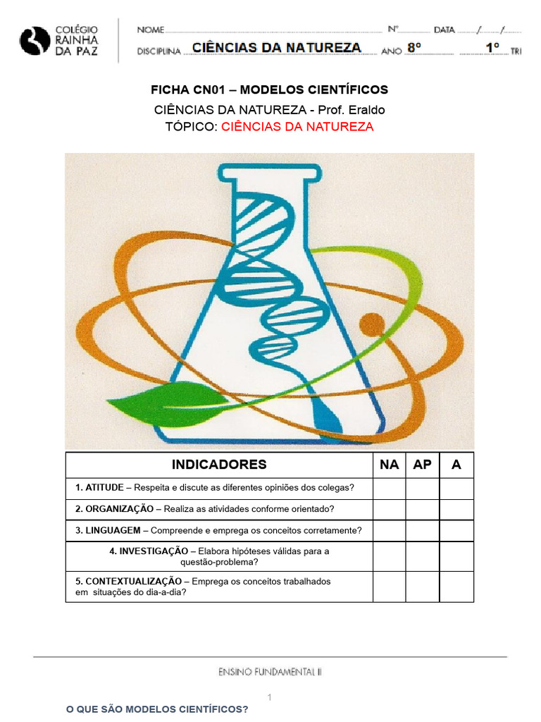 25.CN01 - Modelos Científicos | PDF | Science | Teoria