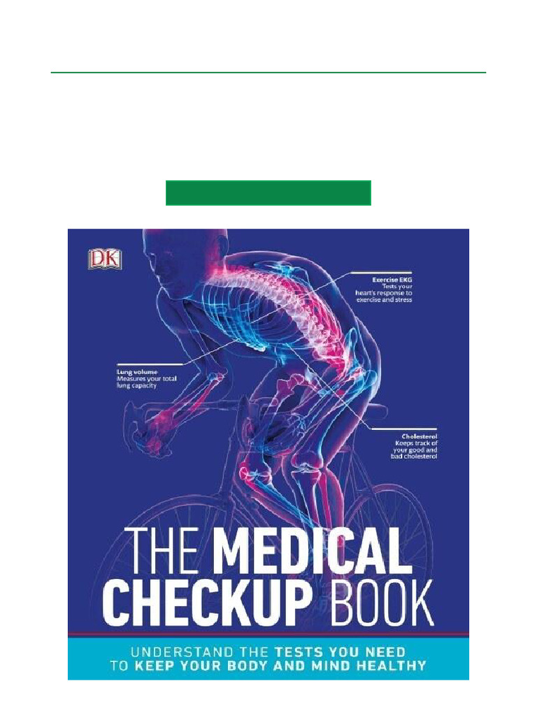 Full Download The Medical Checkup Book Latest Edition Download | PDF