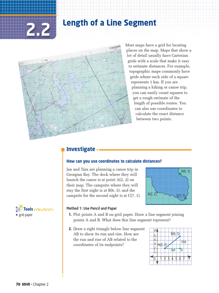 2 2 Length of A Line Segment | PDF | Triangle | Length