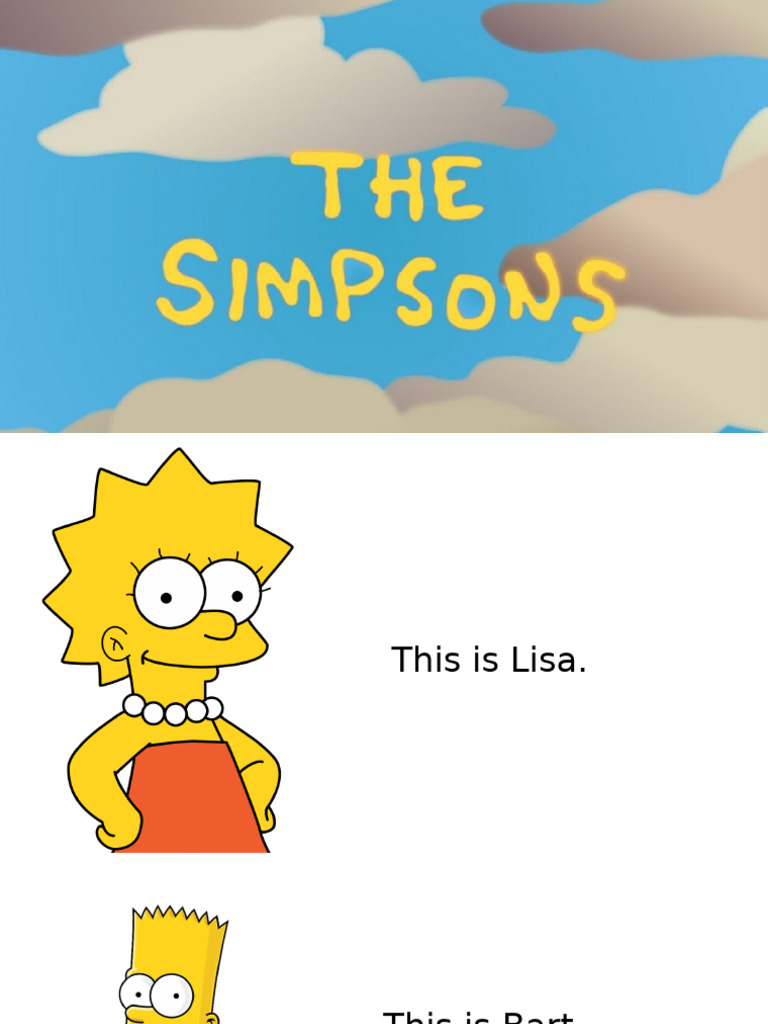 The Simpsons Family Members Explained | PDF