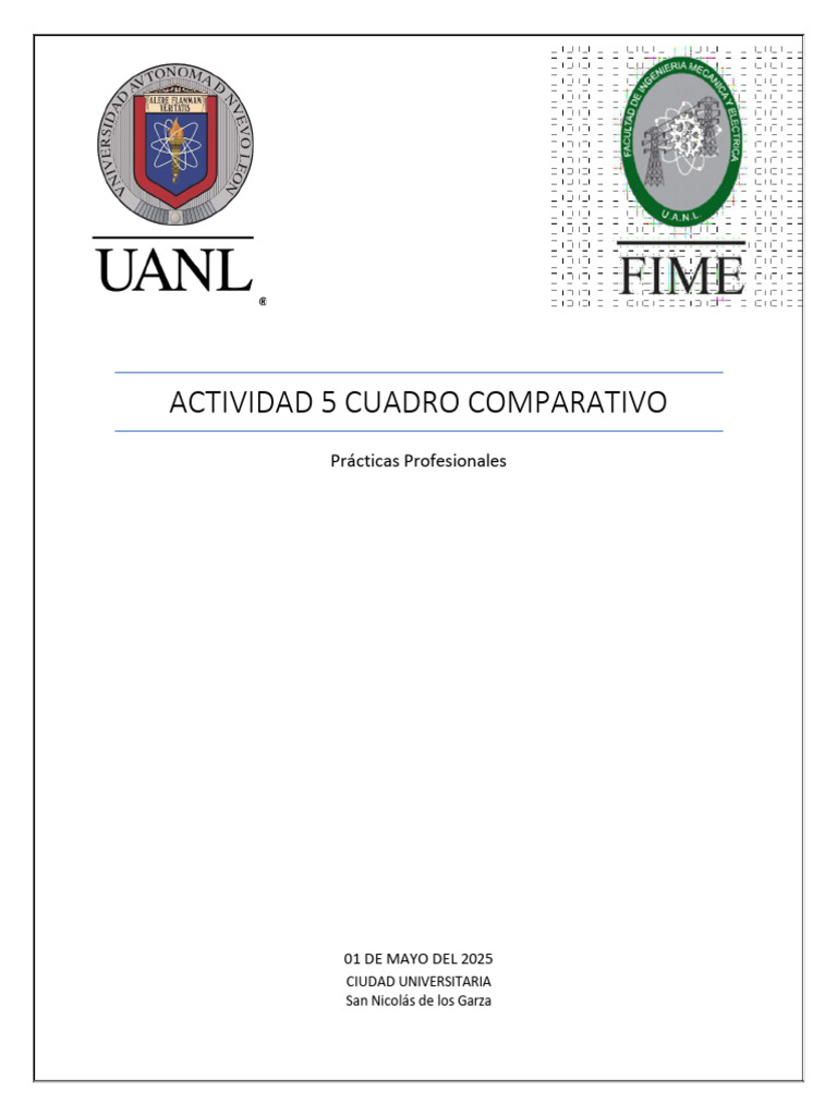 1816998-Act5-Cuadro Comparativo | PDF | Ingeniería | Aprendizaje
