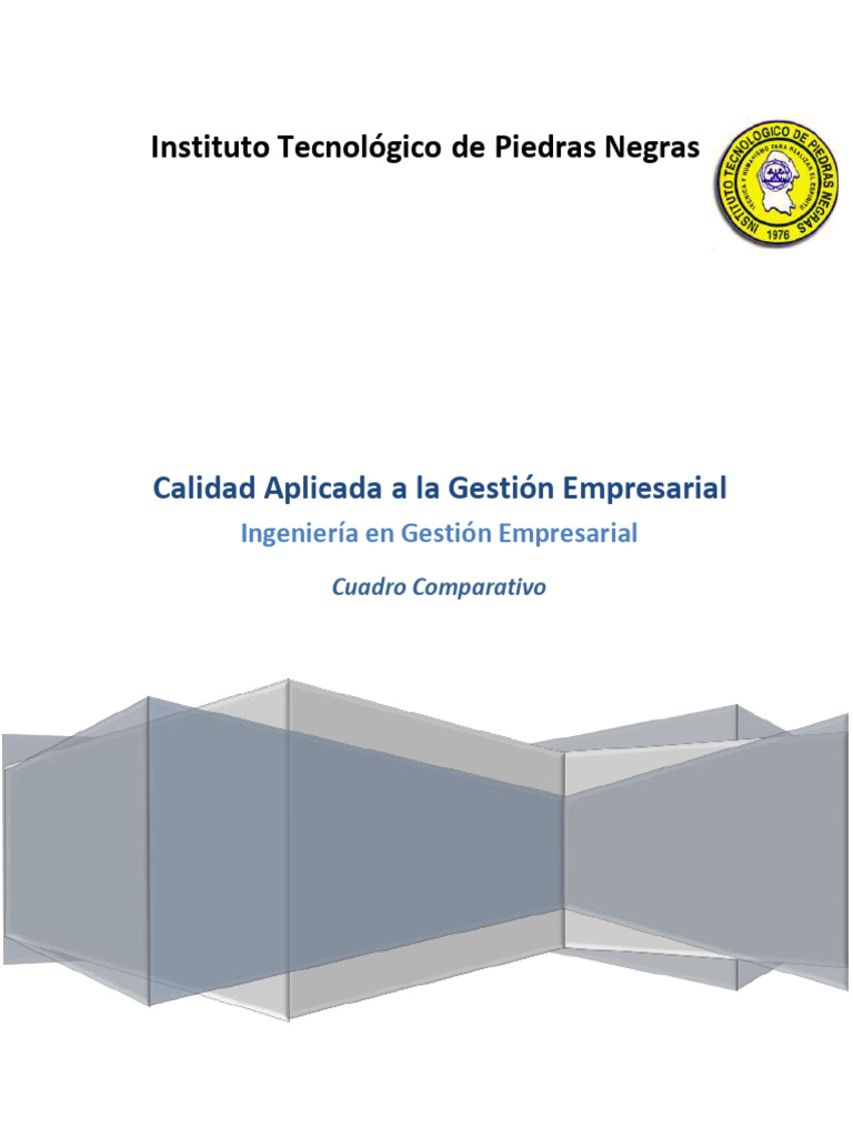 Cuadrocomparativo 150828153247 Lva1 App6891 | PDF | Calidad (comercial)