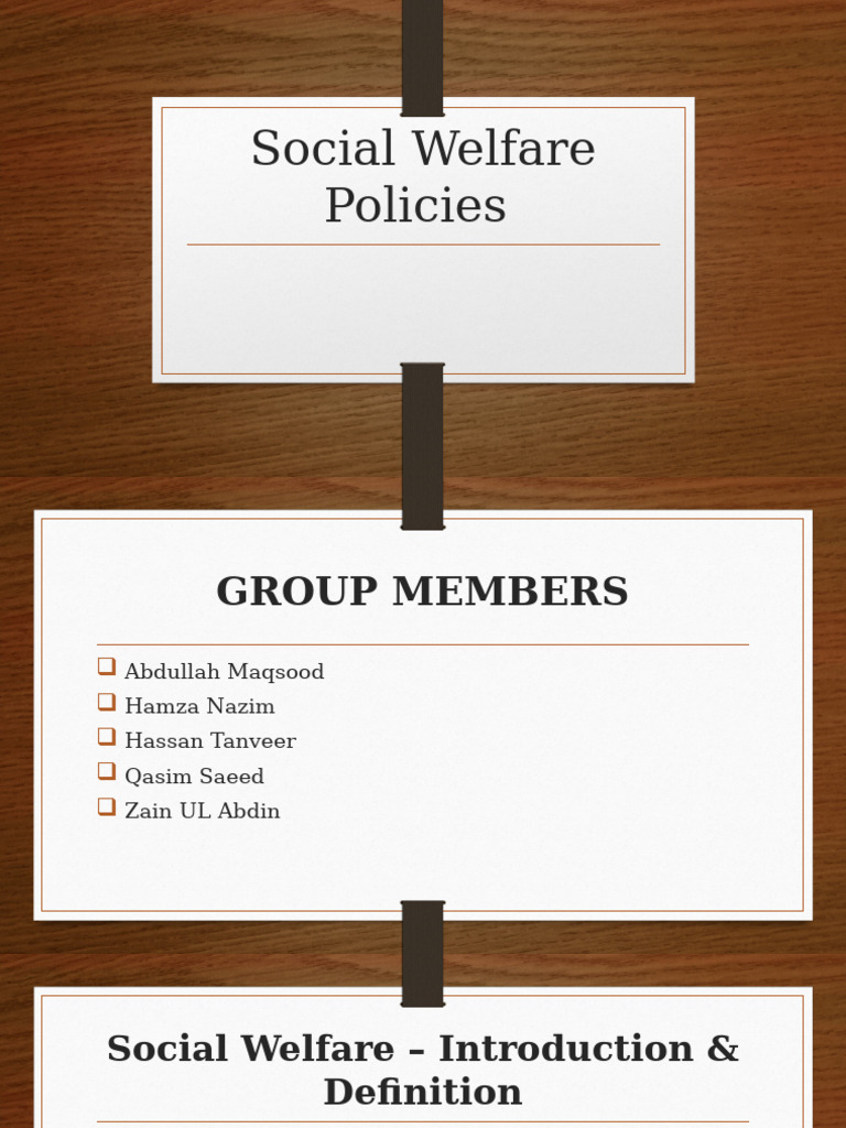 Overview of Social Welfare Policies | PDF | Poverty | Poverty ...