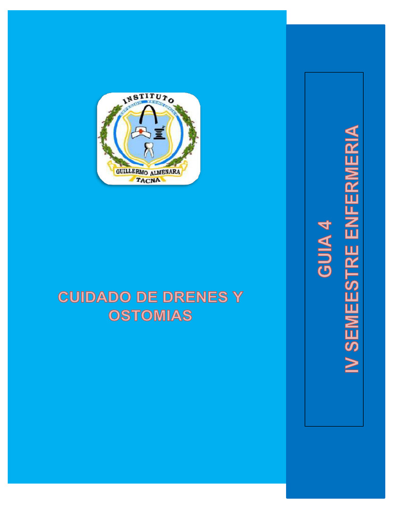 Guia 4 de 4sem Drenes y Ostomias | PDF | Abdomen | Membrana mucosa