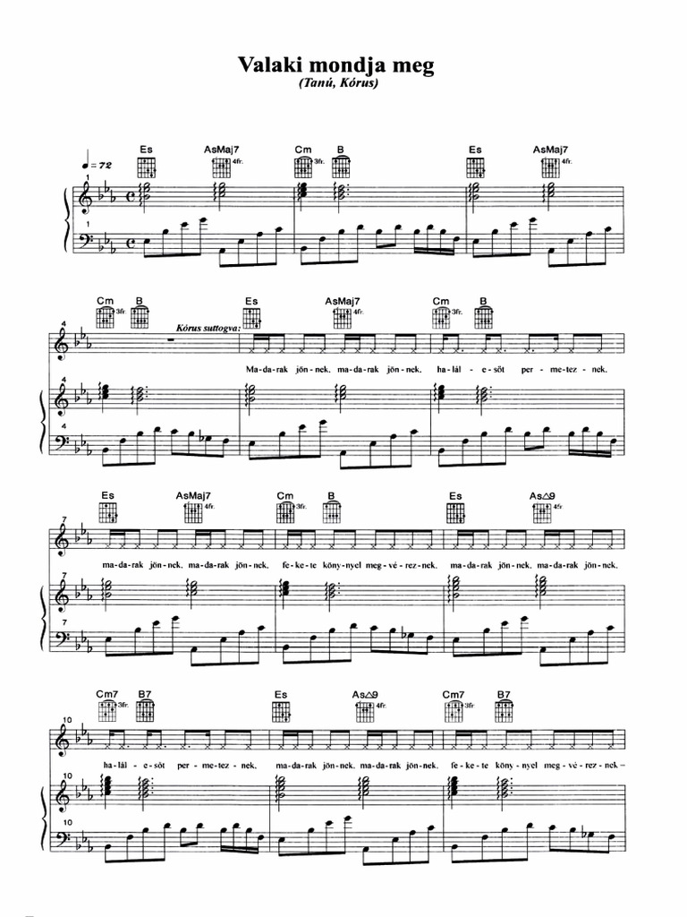 (Presser-Adamis) Valaki Mondja Meg | PDF