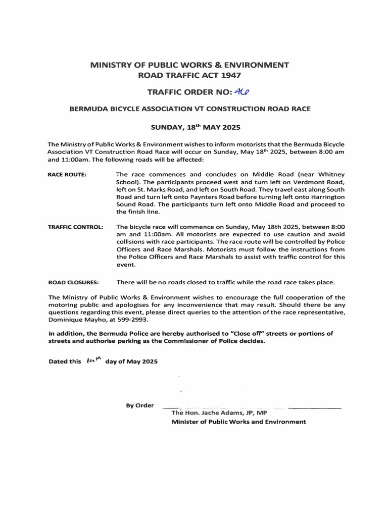 RTN #46.2025 VT Construction BBA Road Race May 18 | PDF