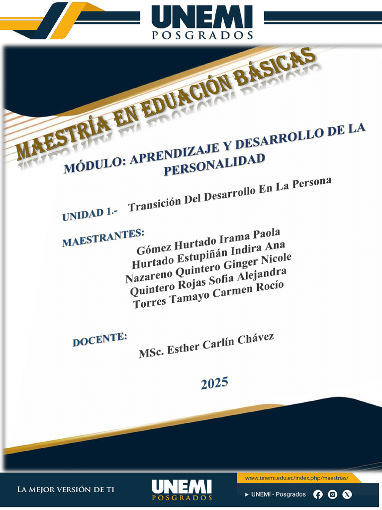 Tarea 1 Grupal-Modulo 4 | PDF | Sicología | Ciencia cognitiva