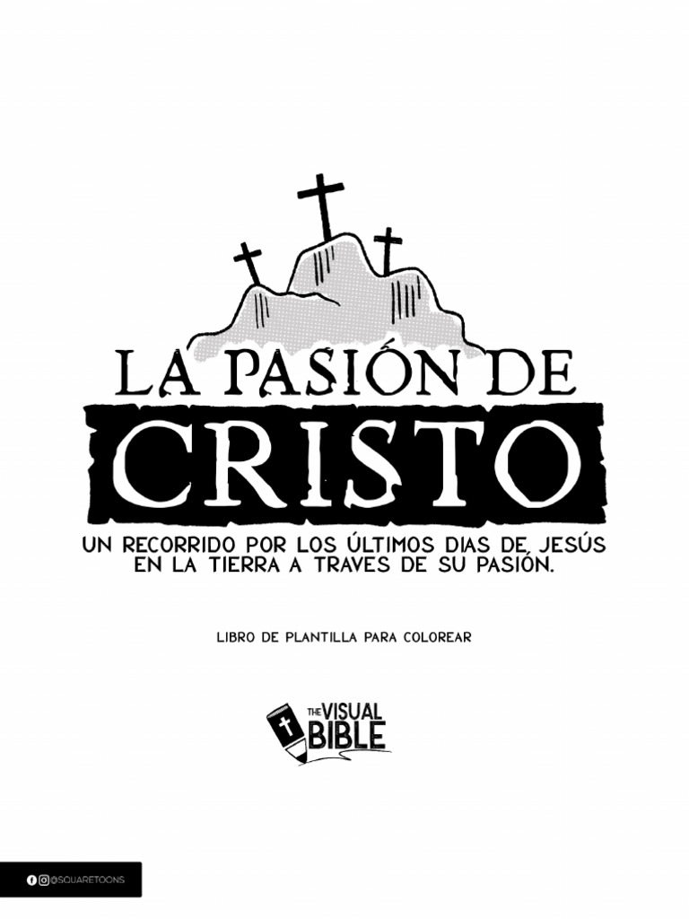 La Pasión de Cristo TVB - Coloring Book v23 | PDF