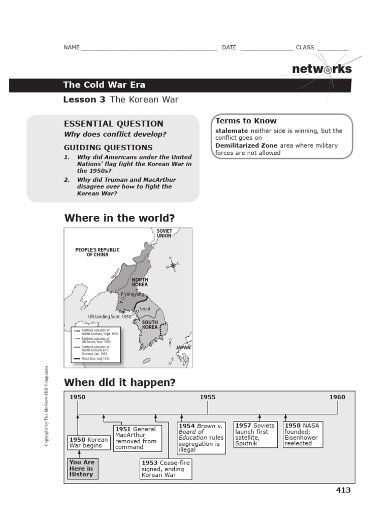 Kami Export - Ayanna Navarro - The-Korean-War-Reading-and-Questions ...