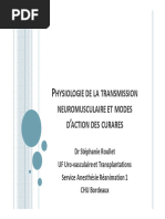 Les Curares | PDF | Acétylcholine | Synapse