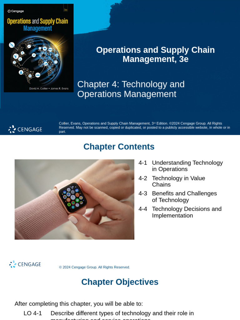 Collier Oscm 3e PPT Ch04 | PDF | Customer Relationship Management | Automation