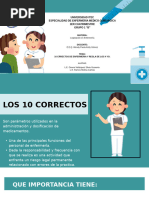 10 Correctos en Enfermería según OMS | PDF | Presión sanguínea ...