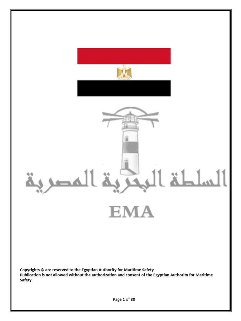 Egyptian Maritime Safety Guidelines | PDF | Valve