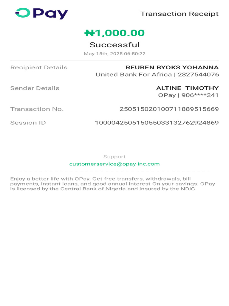 Transaction Receipt-250515020100711889515669 | PDF