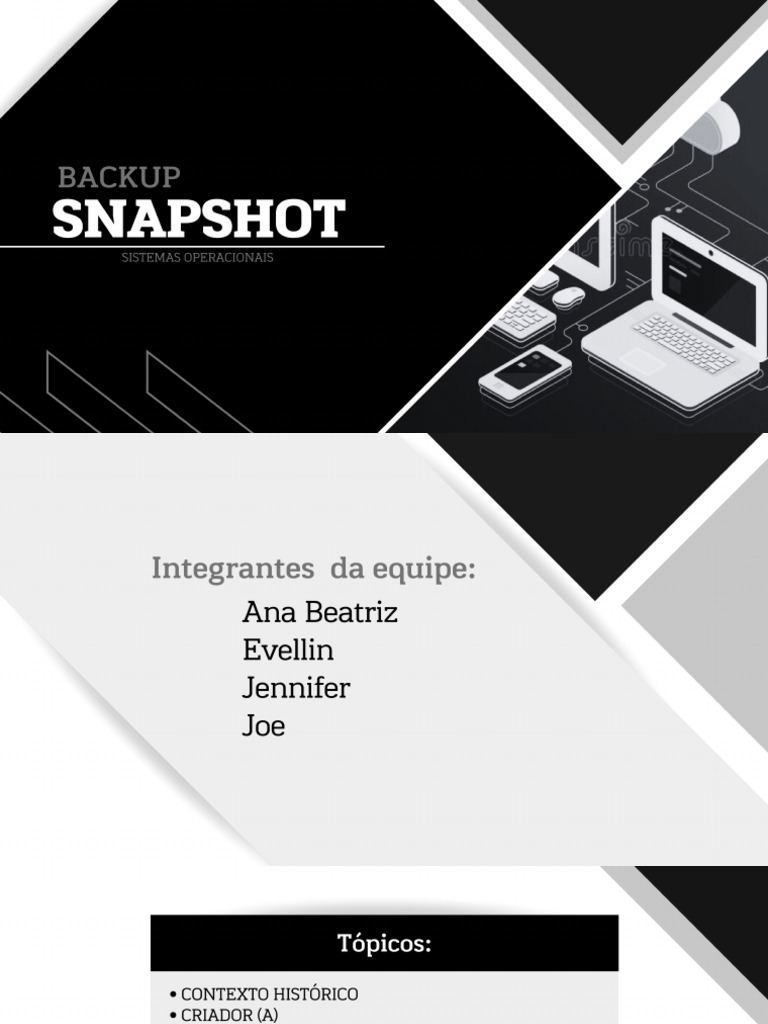 Trabalho Backup de Snapshot - 20240515 - 012807 - 0000 | PDF