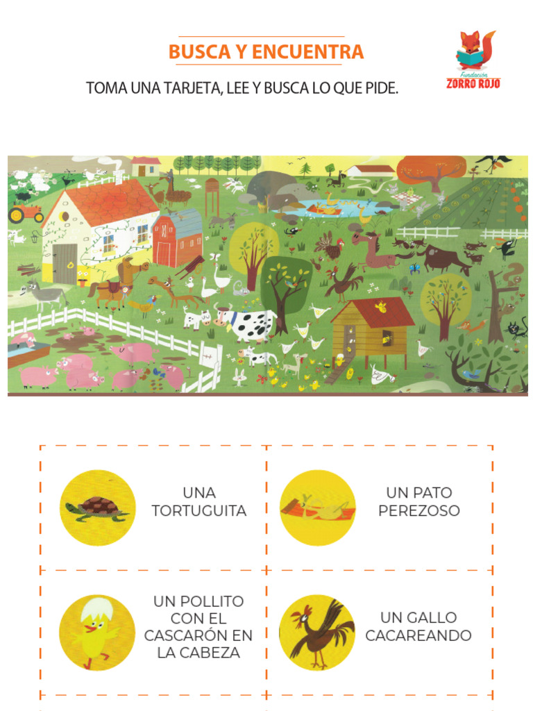 Busca y Encuentra para Niños | PDF