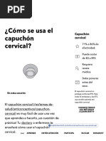 Capuchones Cervicouterinos: Eficacia y Uso | PDF | Control de la ...
