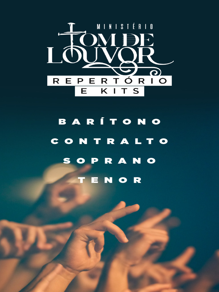 Card Repertório Tom de Louvor | PDF