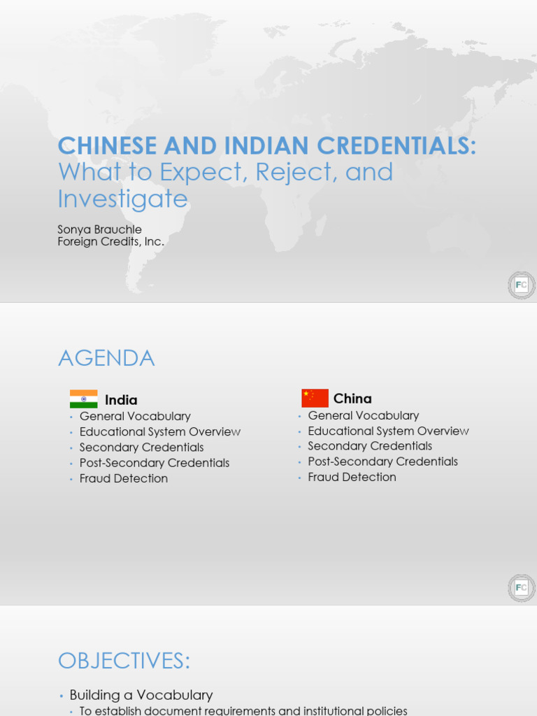 Verifying Chinese Degrees and Credentials | PDF | Academic Degree ...