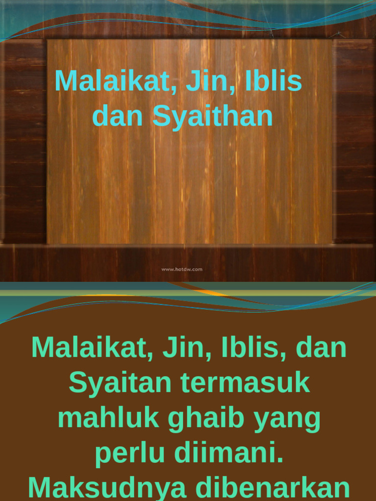 Memahami Jin dan Syaitan dalam Islam | PDF