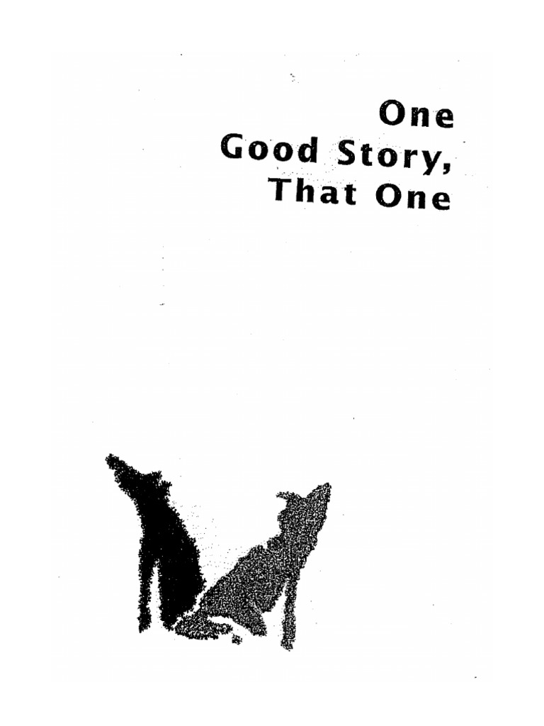One Good Story King | PDF